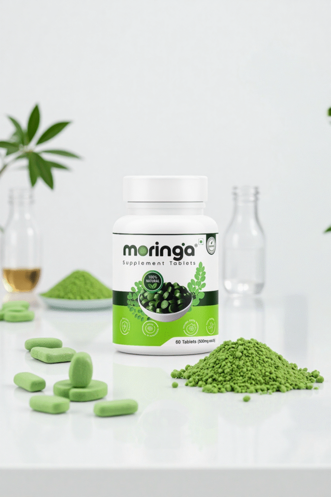 Moringa Tablet 500mg (60 tab ) - Cinagrofoods